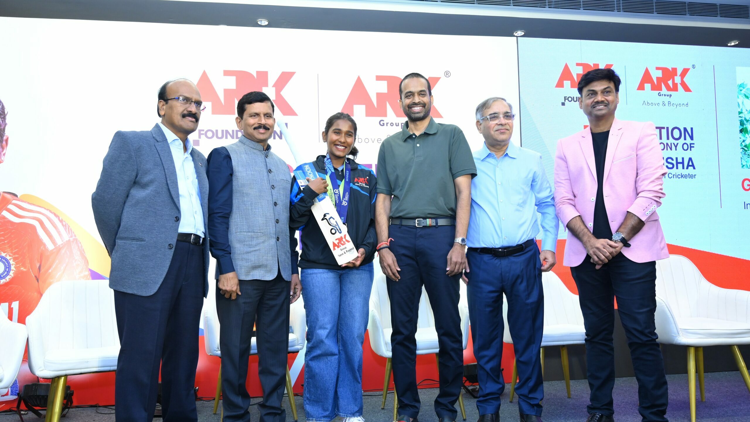 ARK Group honours young cricketer Trisha